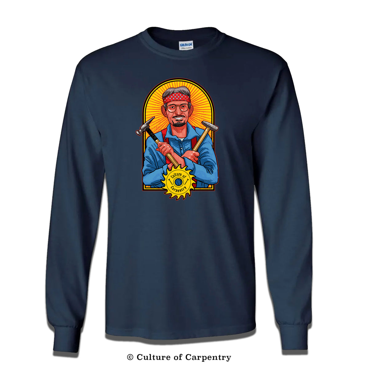 Larry Haun Long Sleeve Navy – Culture of Carpentry